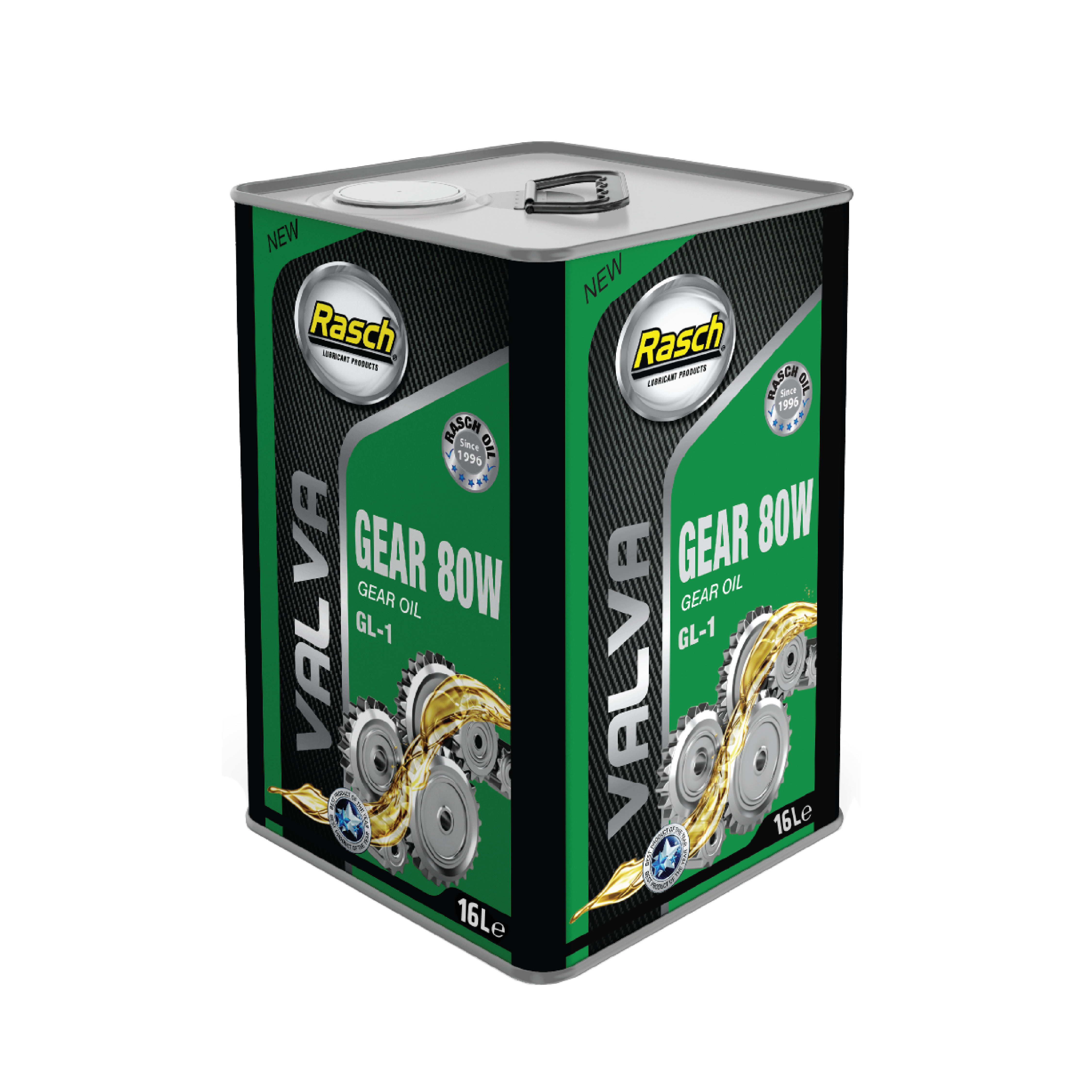 RASCH VALVA GEAR OIL 80W GL-1 - Rasch