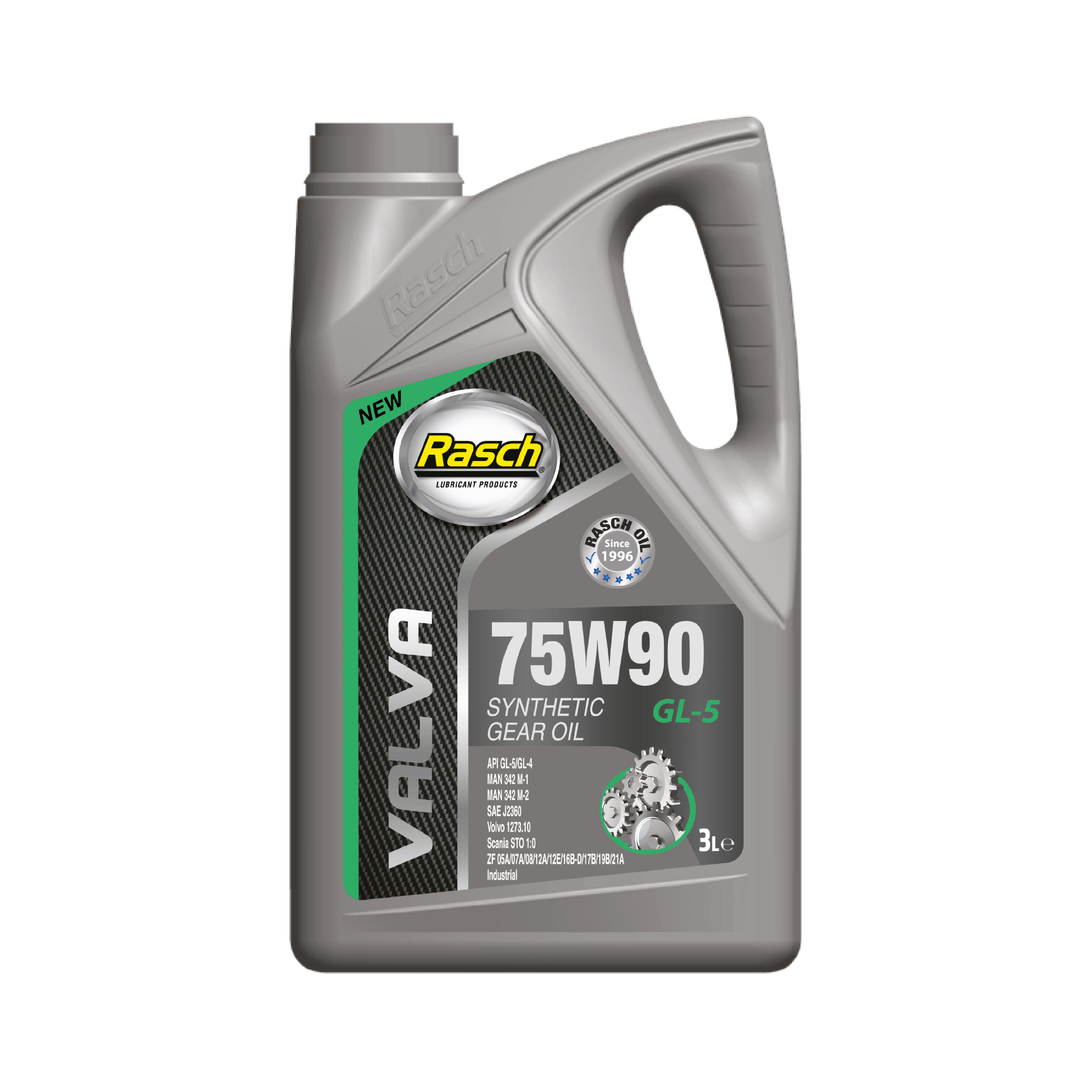 RASCH VALVA GEAR OIL 75W90 GL-5 SYNT - Rasch